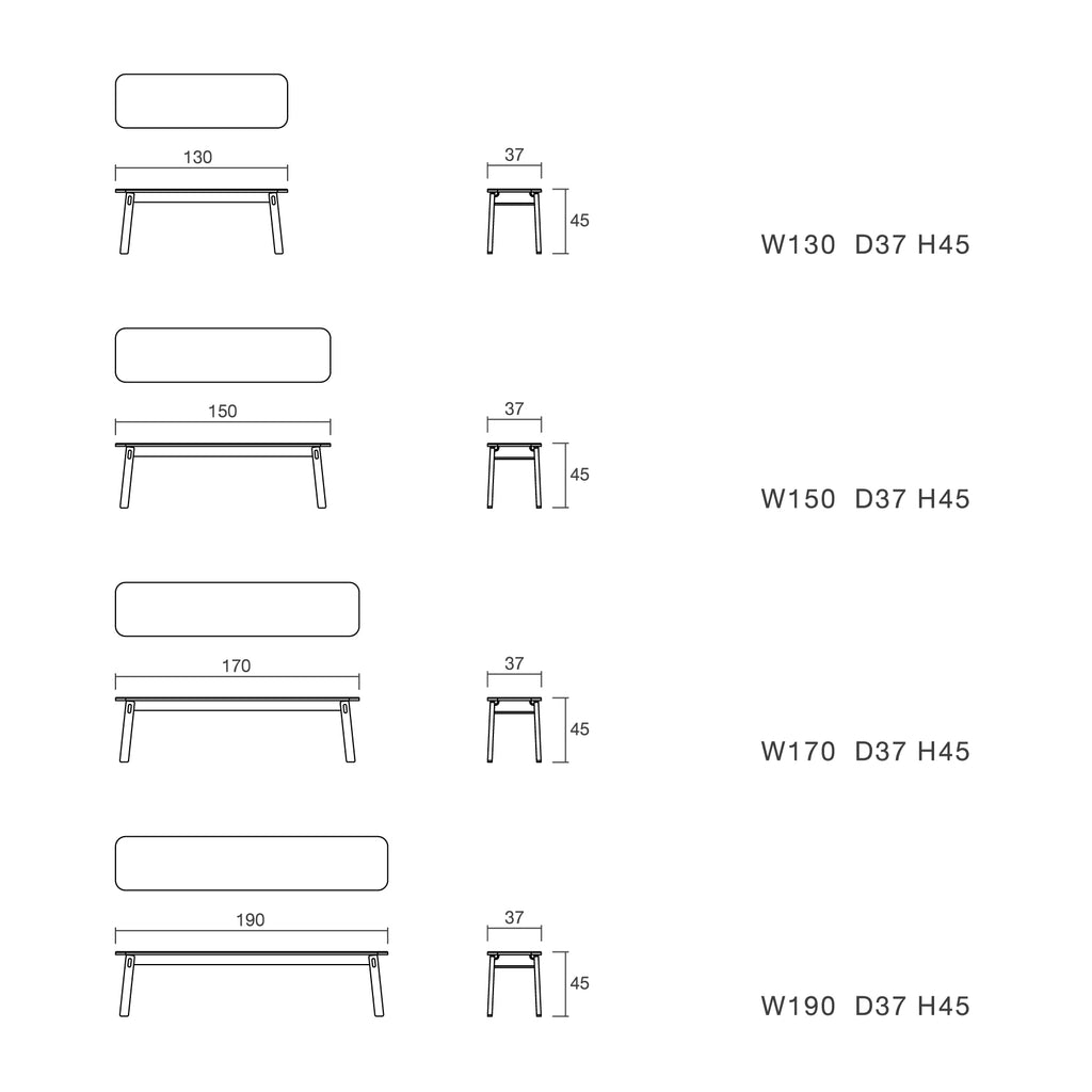 Charlie bench – Hoog Furniture